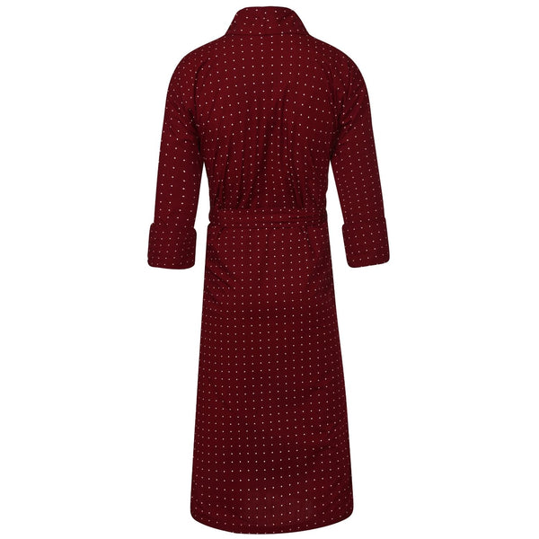 Lightweight Men's Dressing Gown (Tosca Red) | Bown of London