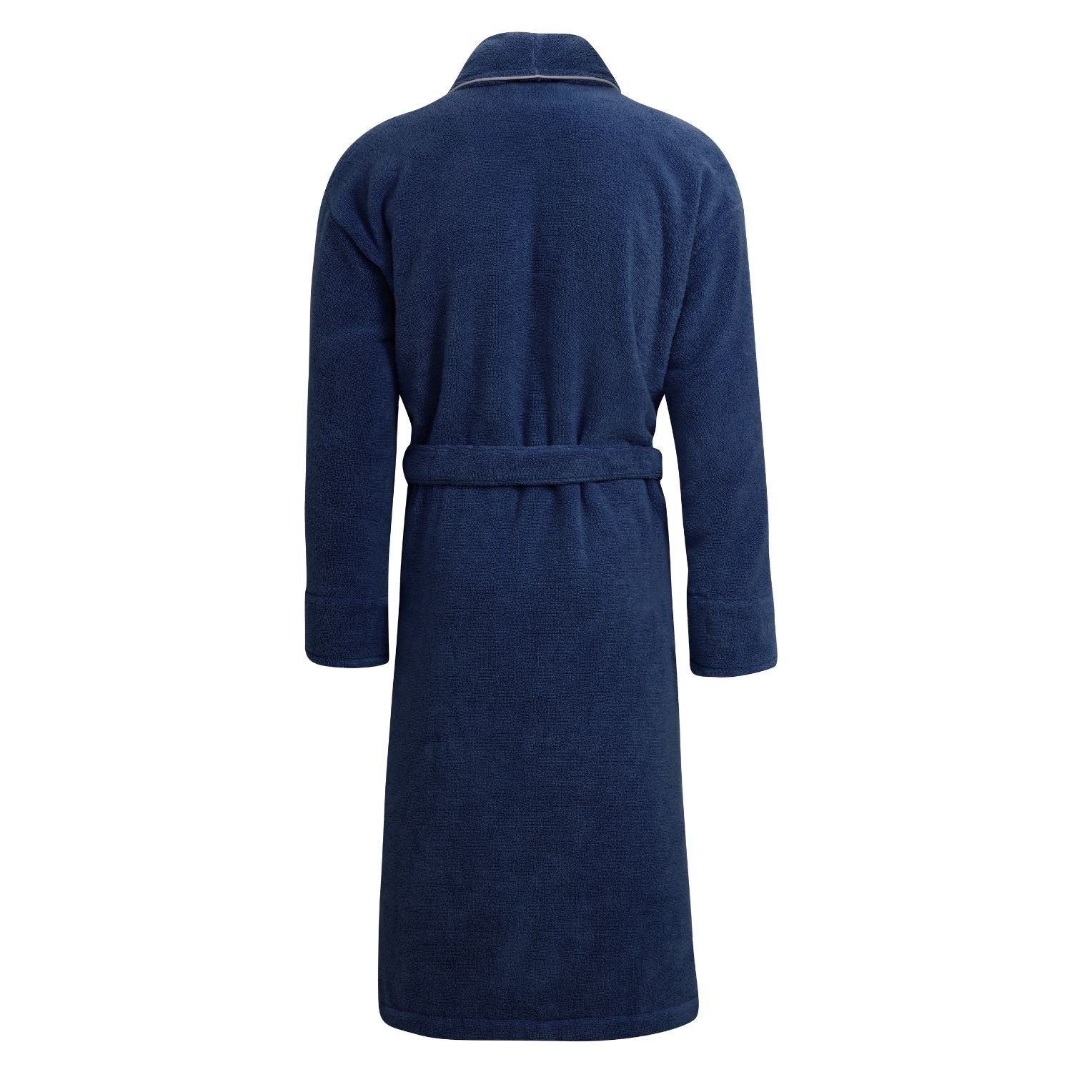 Men's Navy Towelling Dressing Gown - Phoenix | Bown of London